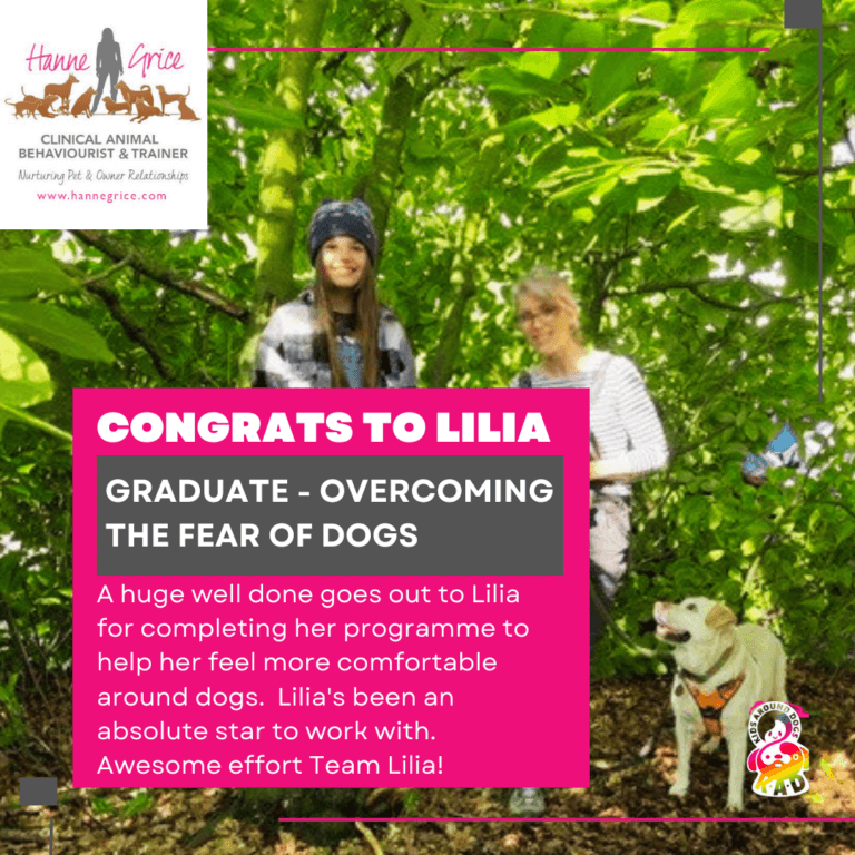 Kids Around Dogs - Overcoming their fear - Hanne Grice Pet Training ...